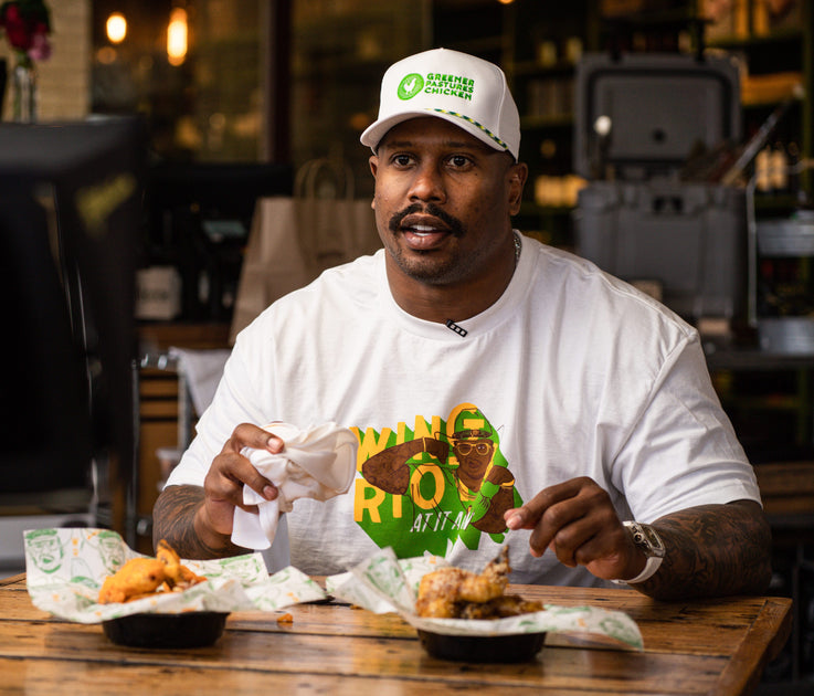 WingRiot! T-Shirt – Greener Pastures Chicken