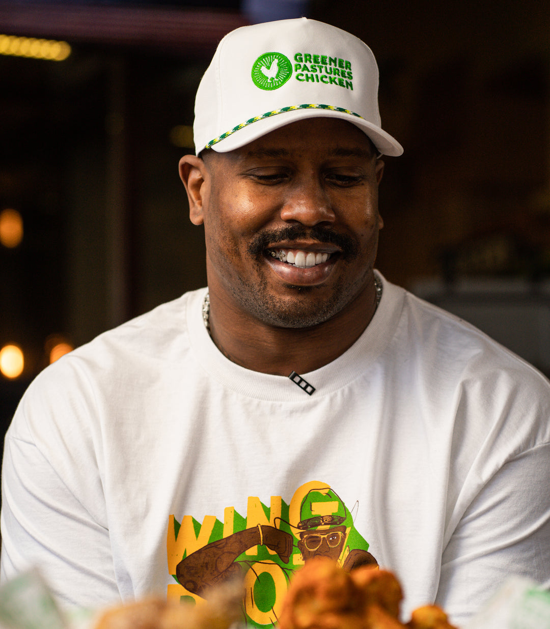 Greener Pastures Chicken Rope Hat