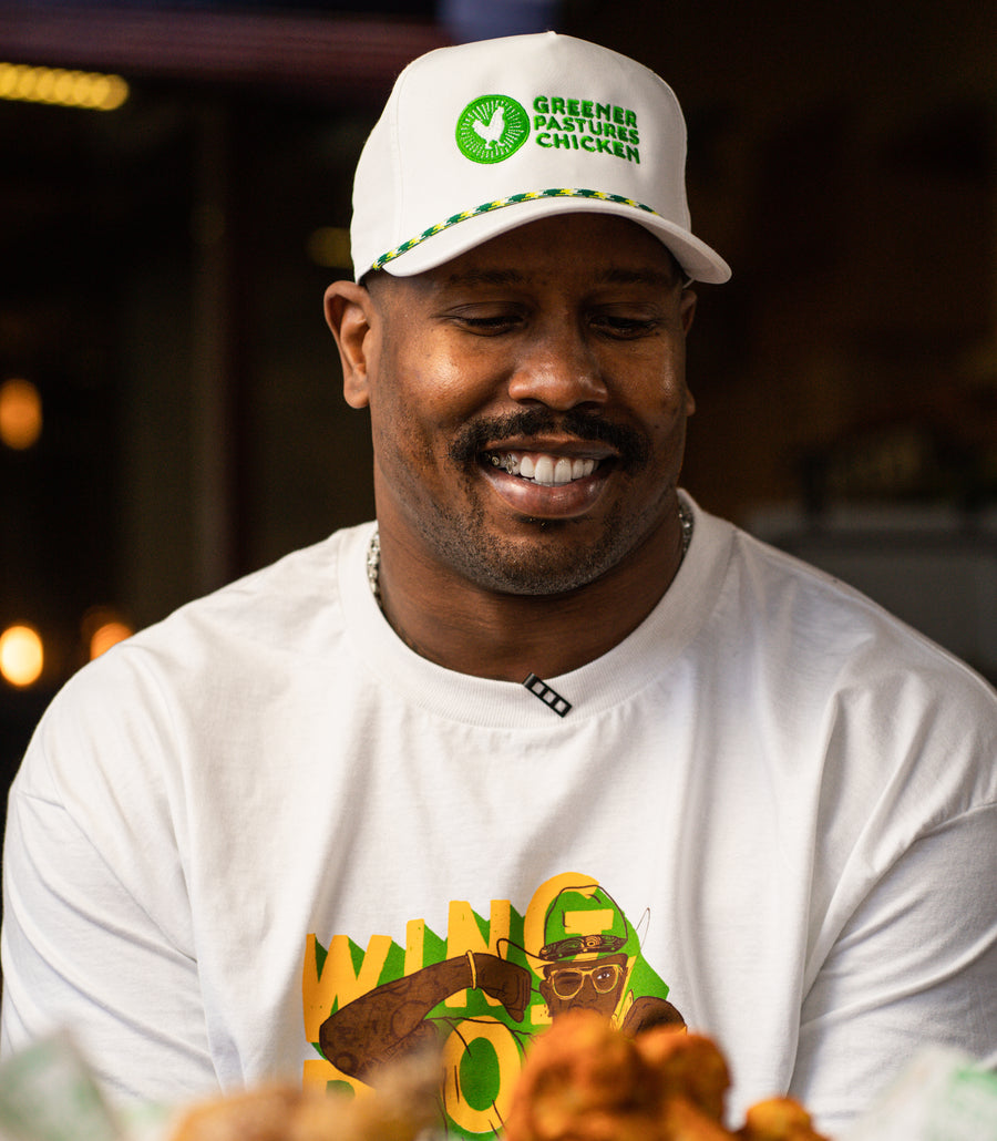 Greener Pastures Chicken Rope Hat